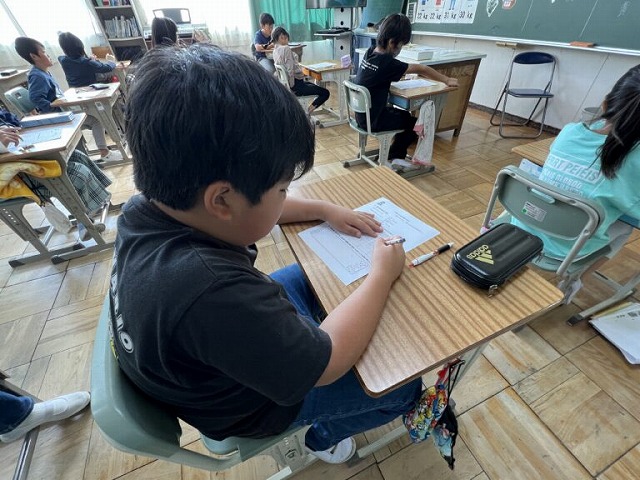 10/27 4年生食指導 | 南知多町立篠島小学校